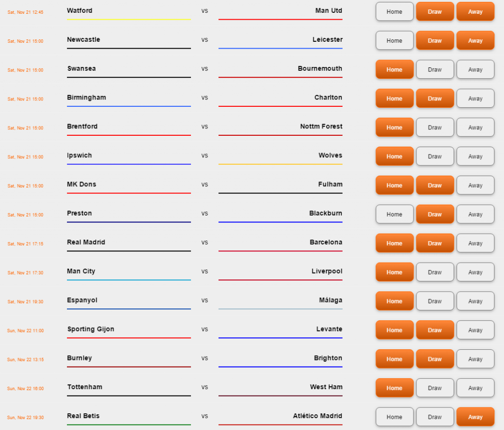 Guide to the next £1,000,000 1X2 Pick 15 - Colossus Bets Football Blog